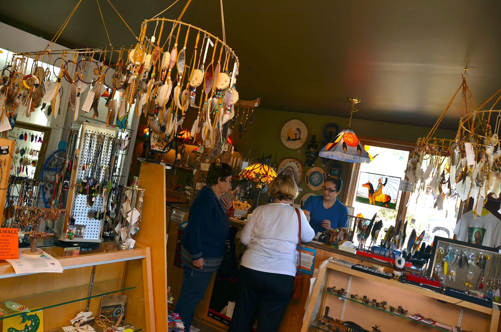 Indigenous Tourism Quebec - Native Art and Stained Glass